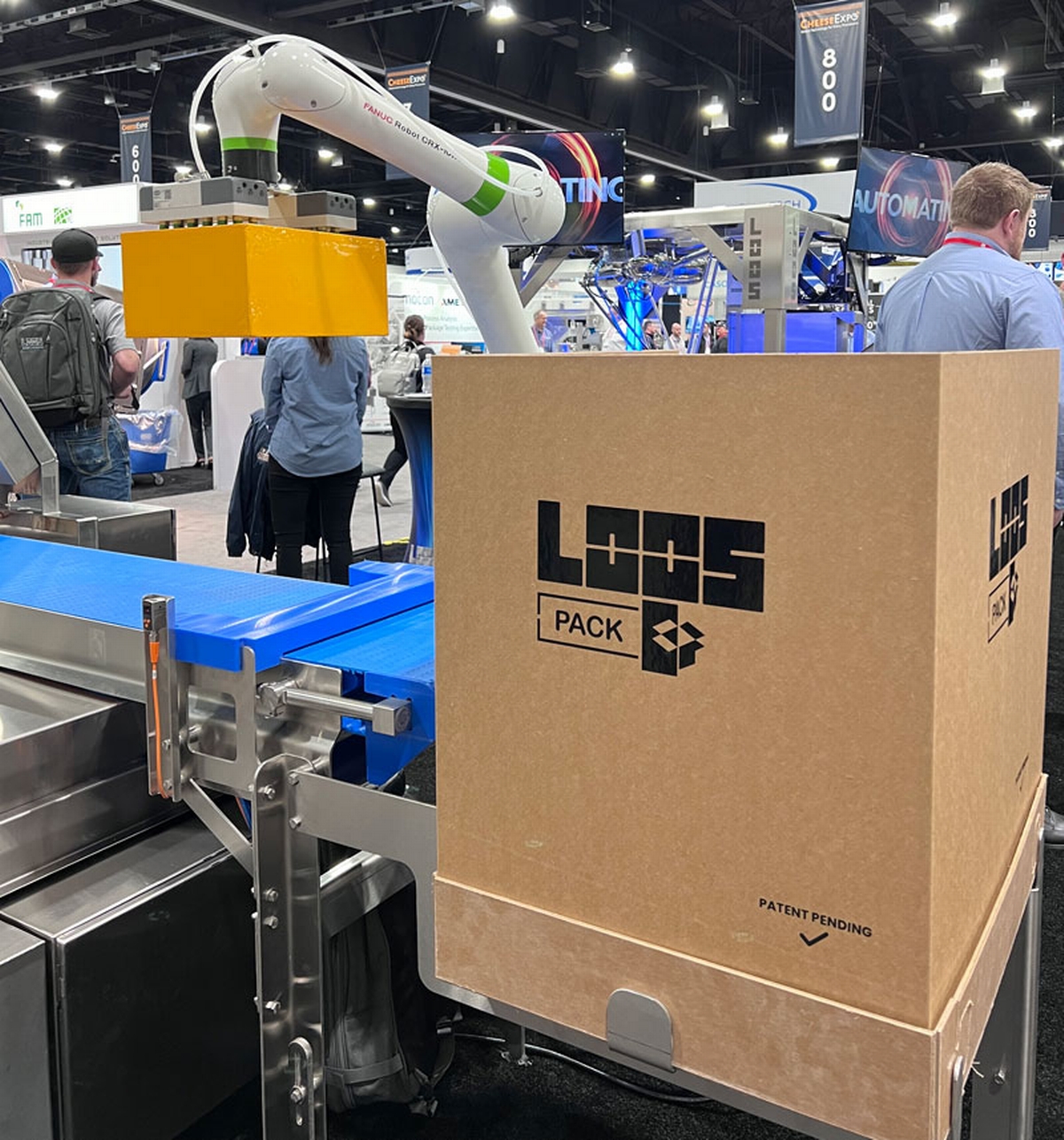 Robotic Technology for Bulk Cheese Export