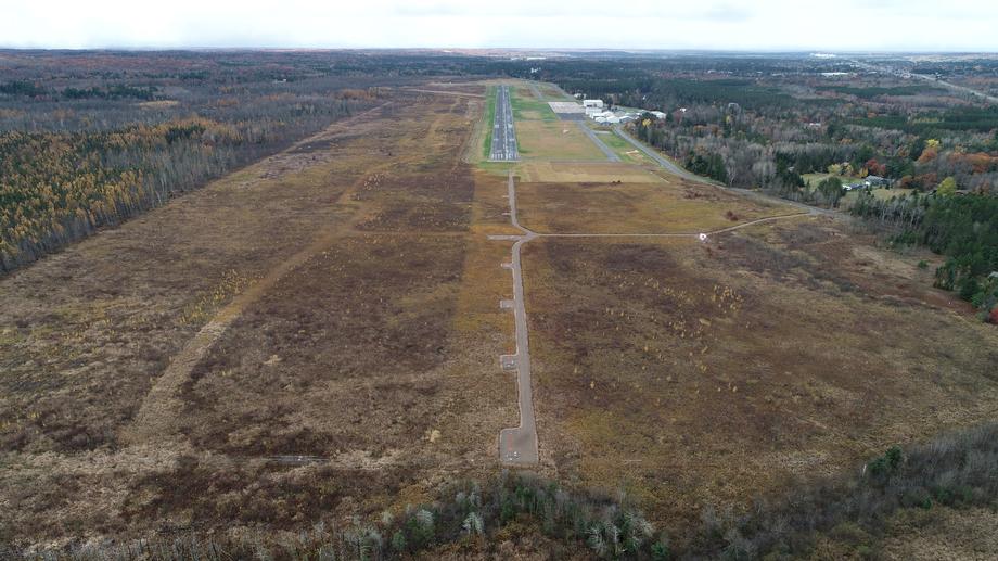 Sawyer County Airport Glide Slope Grading