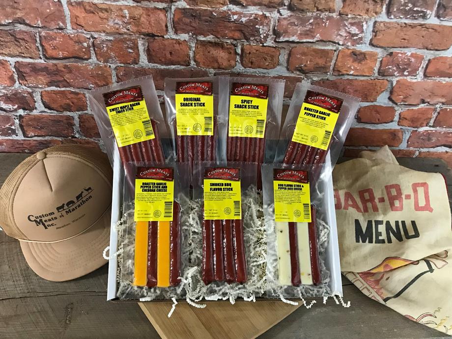 Gift Boxes | Cheese & Sausage | Custom Meats of Marathon